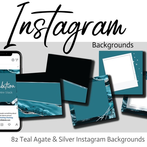 Teal and Silver Art Deco Digital Paper Seamless Deco Patterns | Etsy