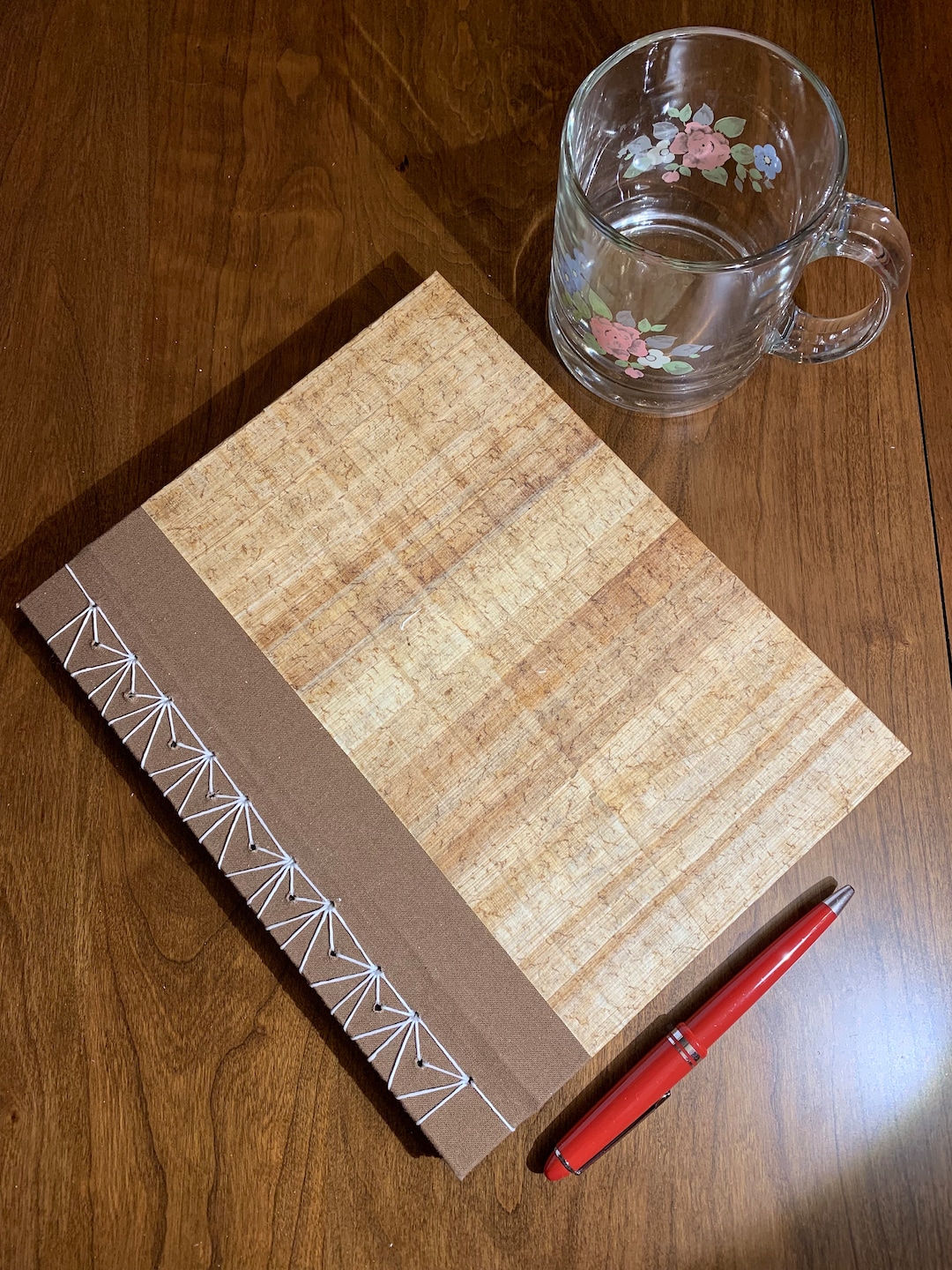 Papyrus Notebook- Papyrus Covered, Hardcover, Handmade, Japanese Bound ...