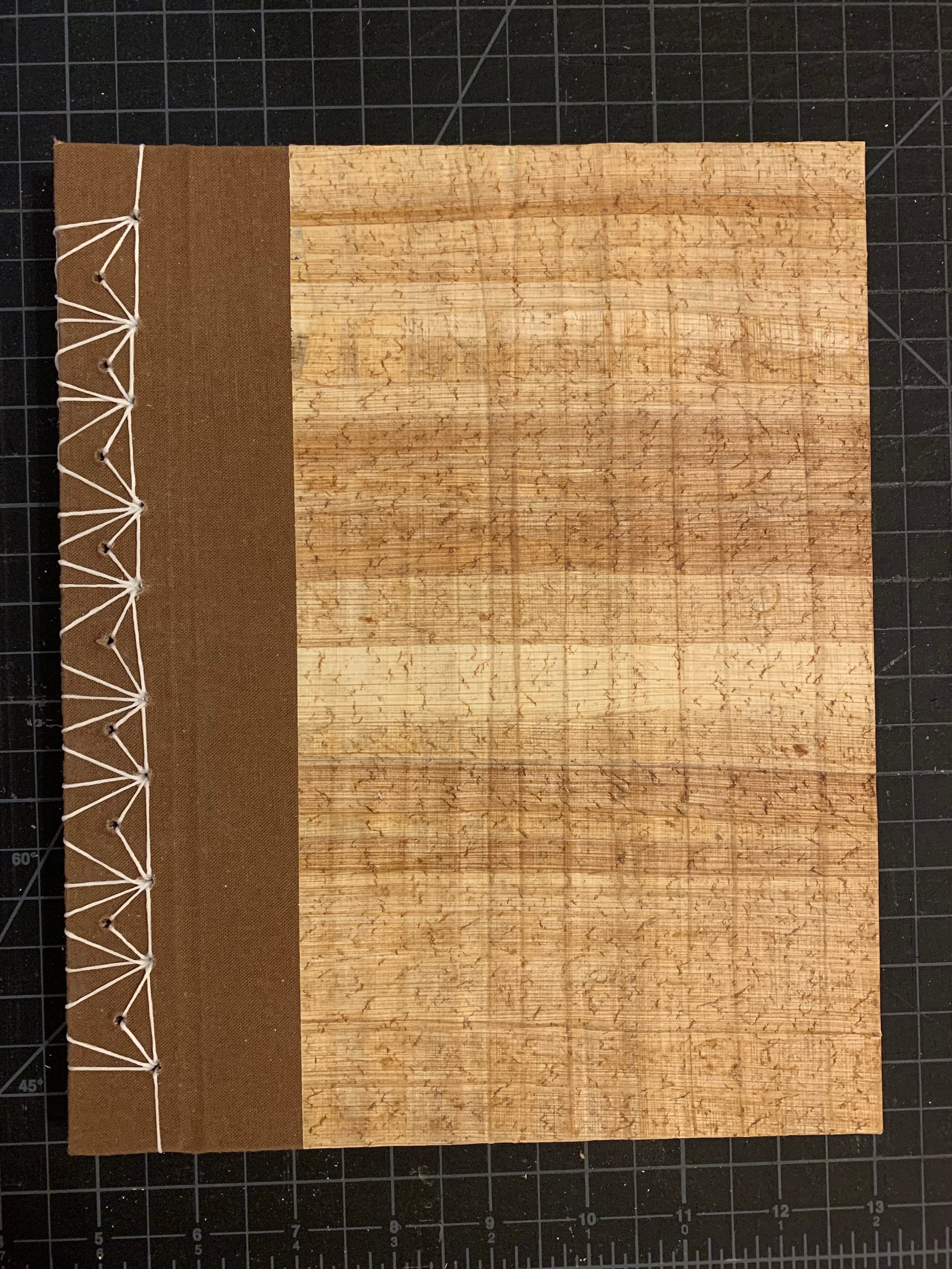 Papyrus Notebook Papyrus Covered Hardcover Handmade - Etsy