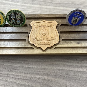First Responder Desktop Coin Display - Etsy