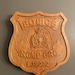 RCMP Wooden Badge - Etsy Canada