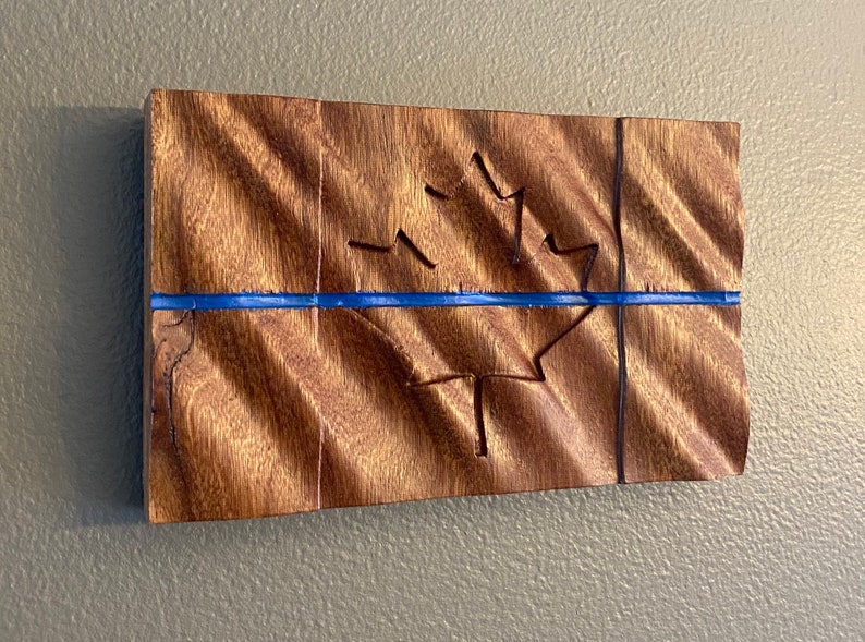 RCMP Canadian Flag Plaque - Etsy Canada