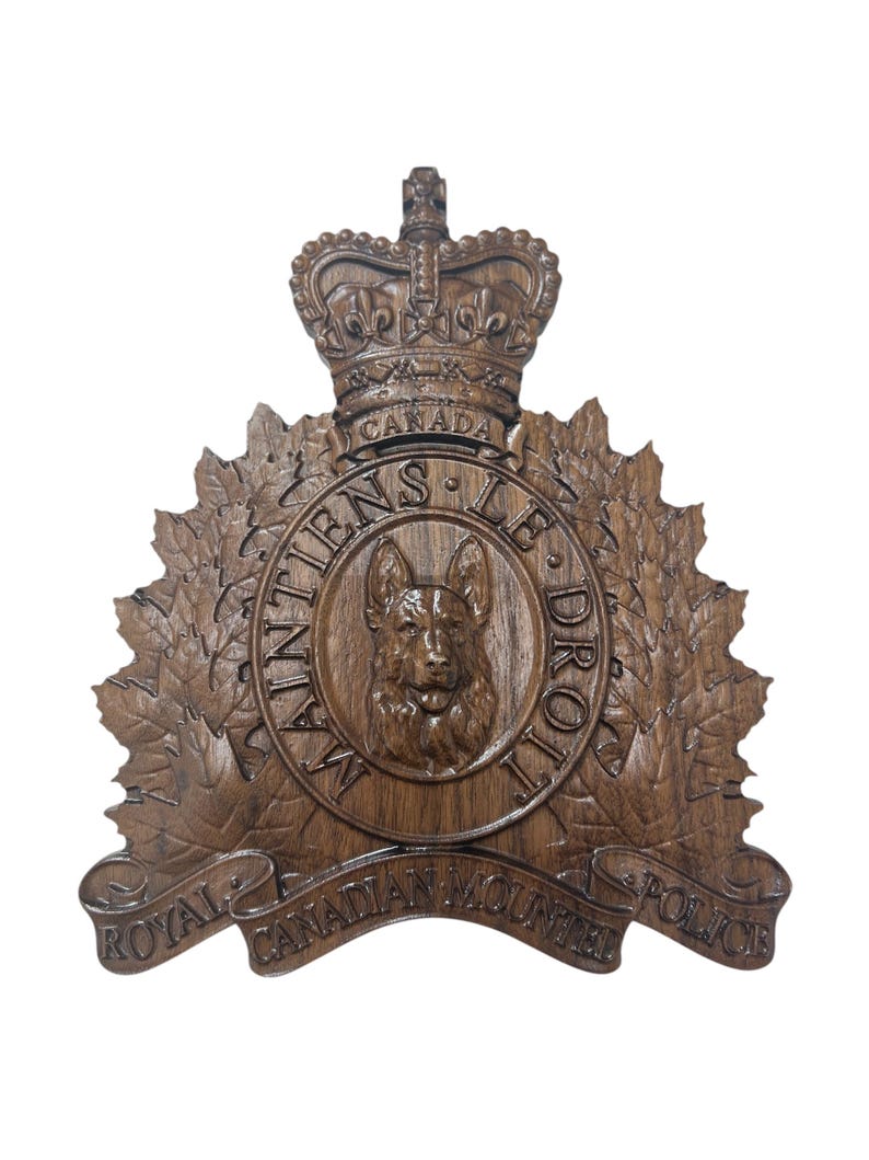RCMP Logo - Etsy Canada