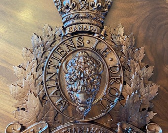 Police Badge 3D Stl Model 10074 for CNC Router Engraver - Etsy