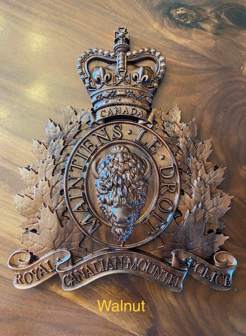 RCMP Logo - Etsy Canada