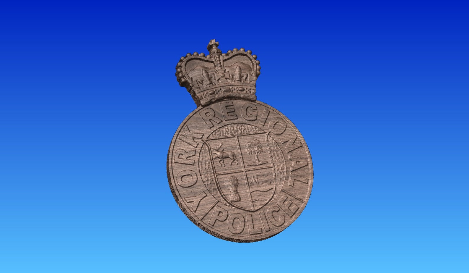 York Regional Police Wooden Badge/crest - Etsy Australia