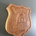 RCMP Wooden Badge - Etsy Canada