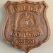 RCMP Wooden Badge - Etsy Canada