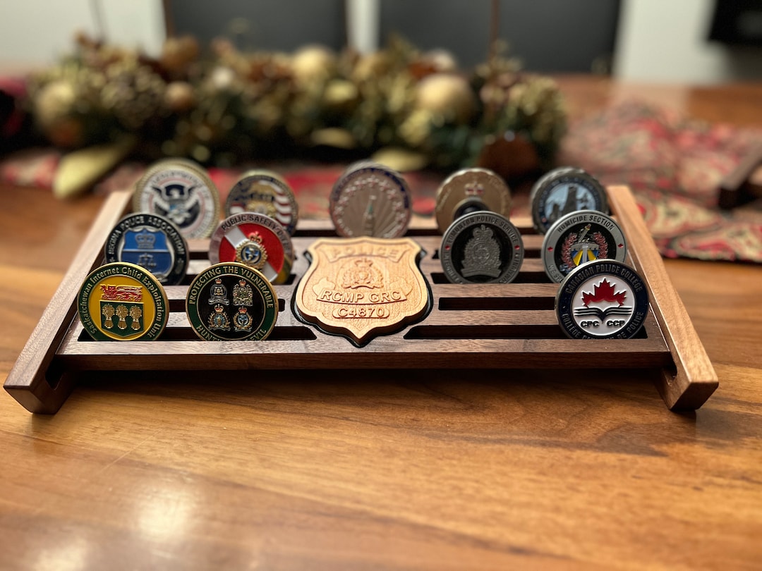 First Responder Desktop Coin Display - Etsy