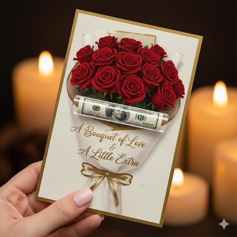 Valentines Money Bouquet - Etsy
