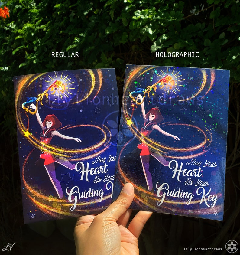 Kingdom Hearts: May Your Heart Be Your Guiding Key - Etsy