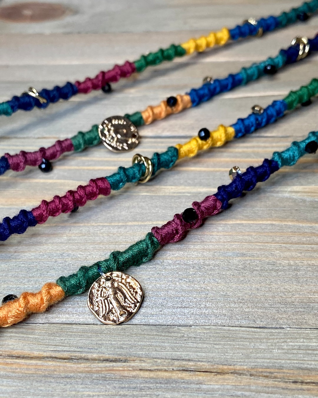 Boho Beaded Hair Wraps 4pk - Etsy