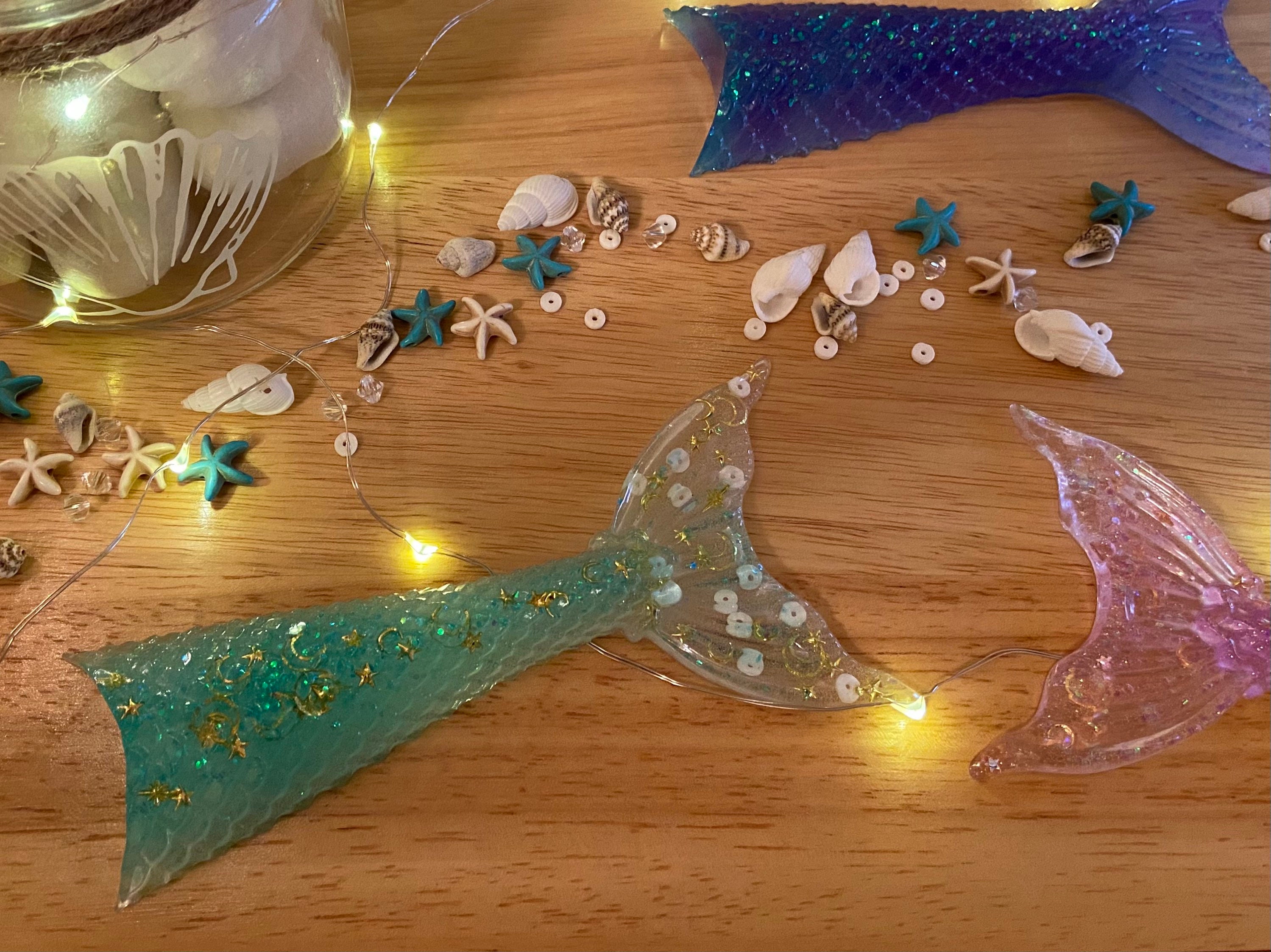 Resin Mermaid Tail - Etsy