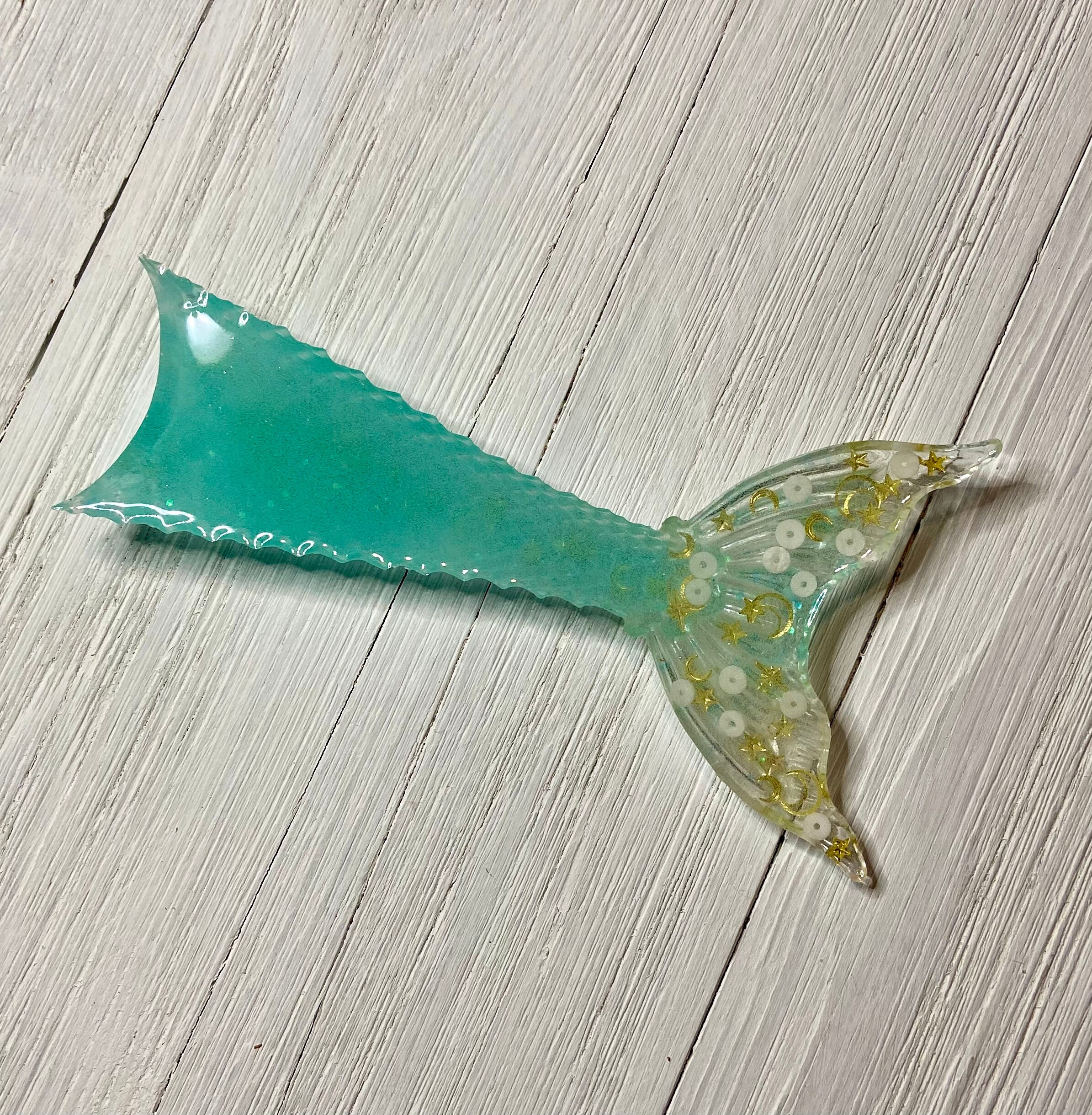 Resin Mermaid Tail - Etsy