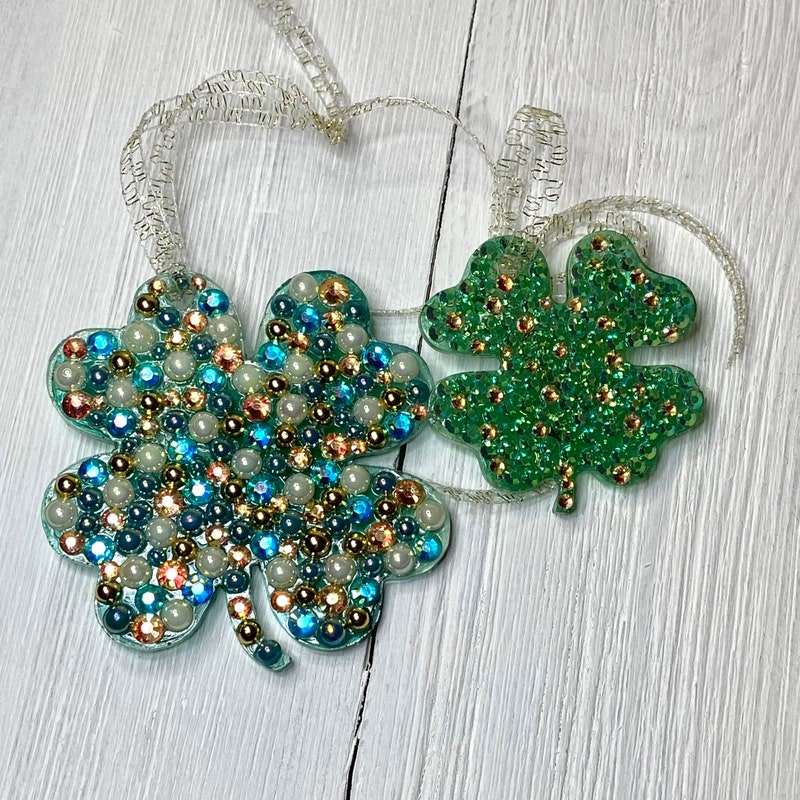 Shamrock Ornaments - Etsy
