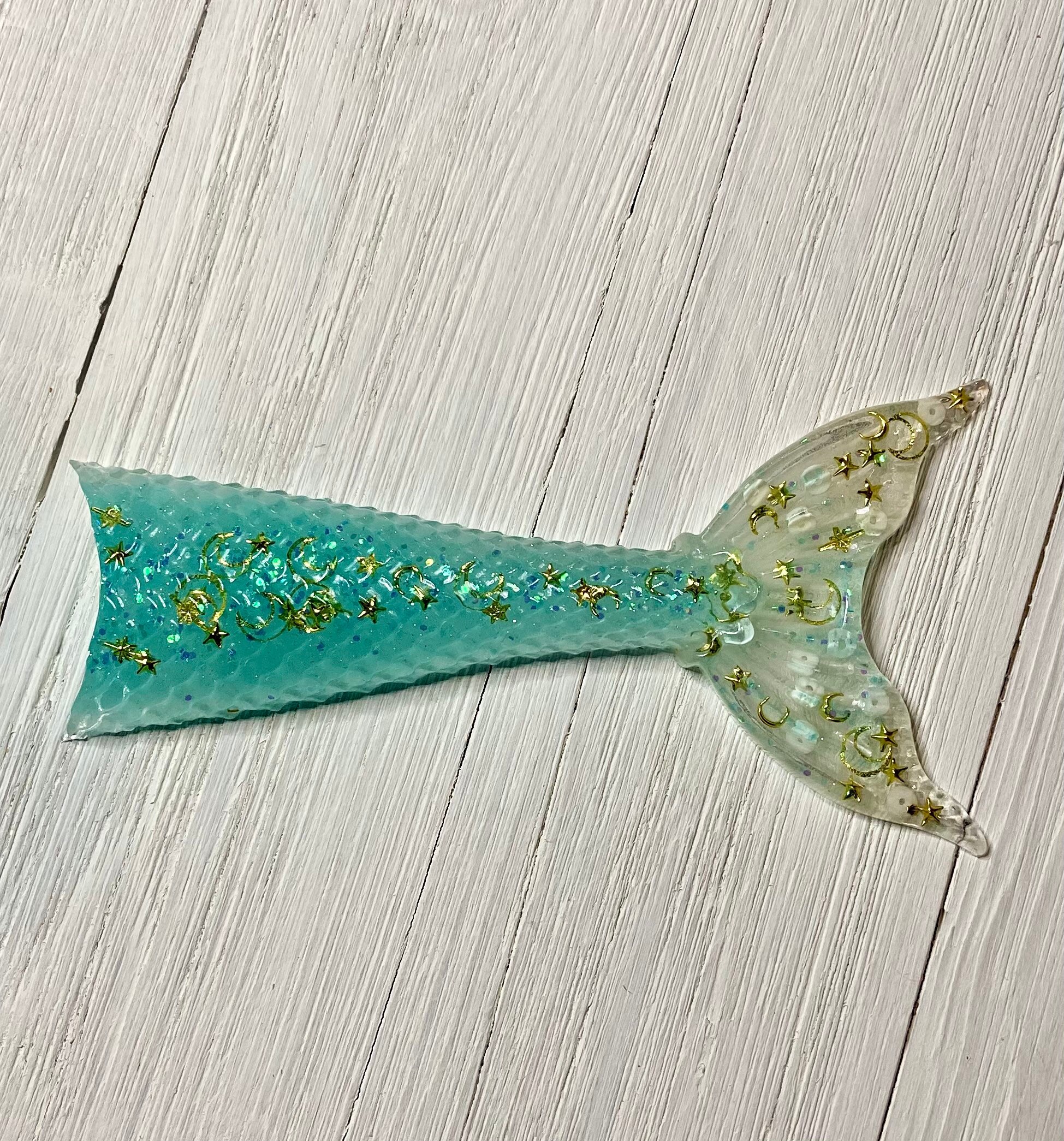 Resin Mermaid Tail - Etsy
