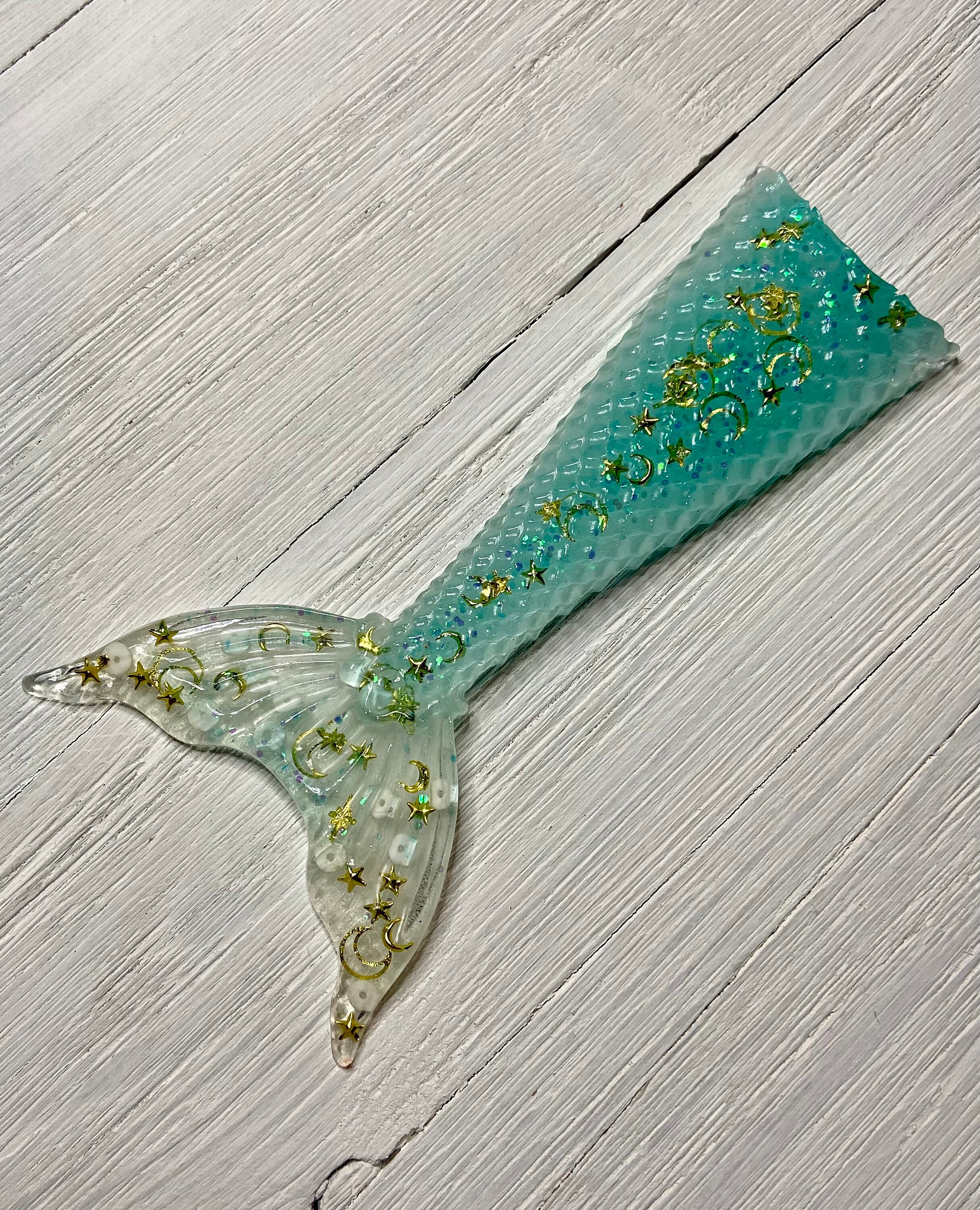 Resin Mermaid Tail - Etsy