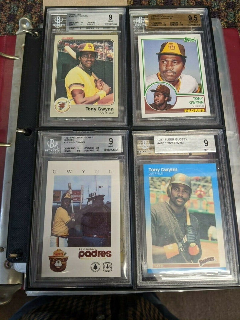 Pro Slab Graded 3 Ring Binder Pages Ultra Pro Baseball Card | Etsy
