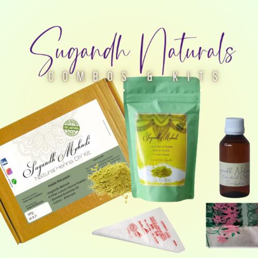 Henna Large DIY Kit for Making 100 Cones Complete Henna Cone-making Kit ...