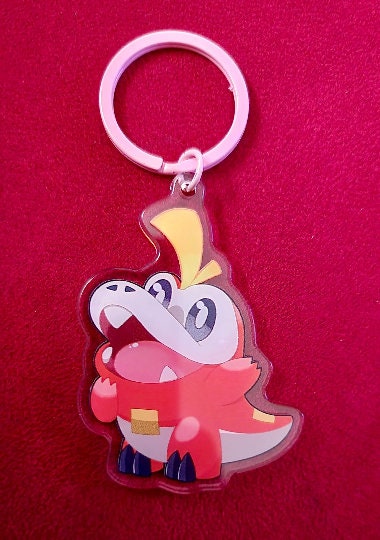 Sprigatito Fuecoco Quaxly Scarlet and Violet Starter Charms - Etsy