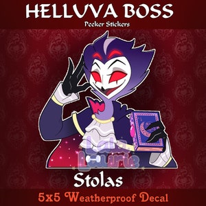 Stolas 5x5 Weatherproof Car Decal - Etsy