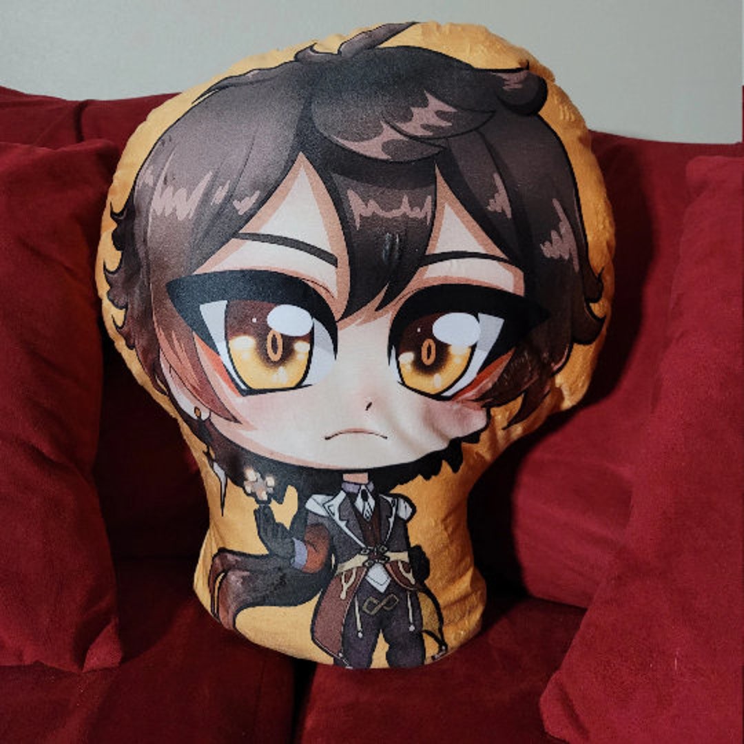 All Genshin Impact Characters Chibi Pillows - Etsy