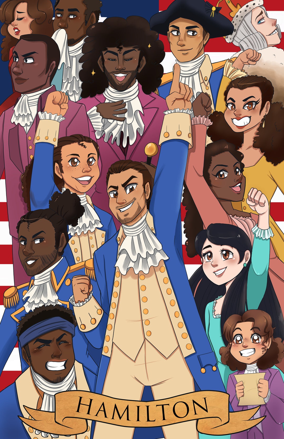 Hamilton Print 11 X 17 - Etsy