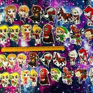 Zelda Cute Chibi Stickers - Etsy