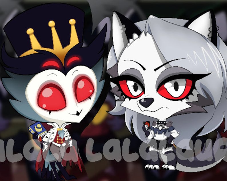 Loona and Stolas Chibi Pillows - Etsy