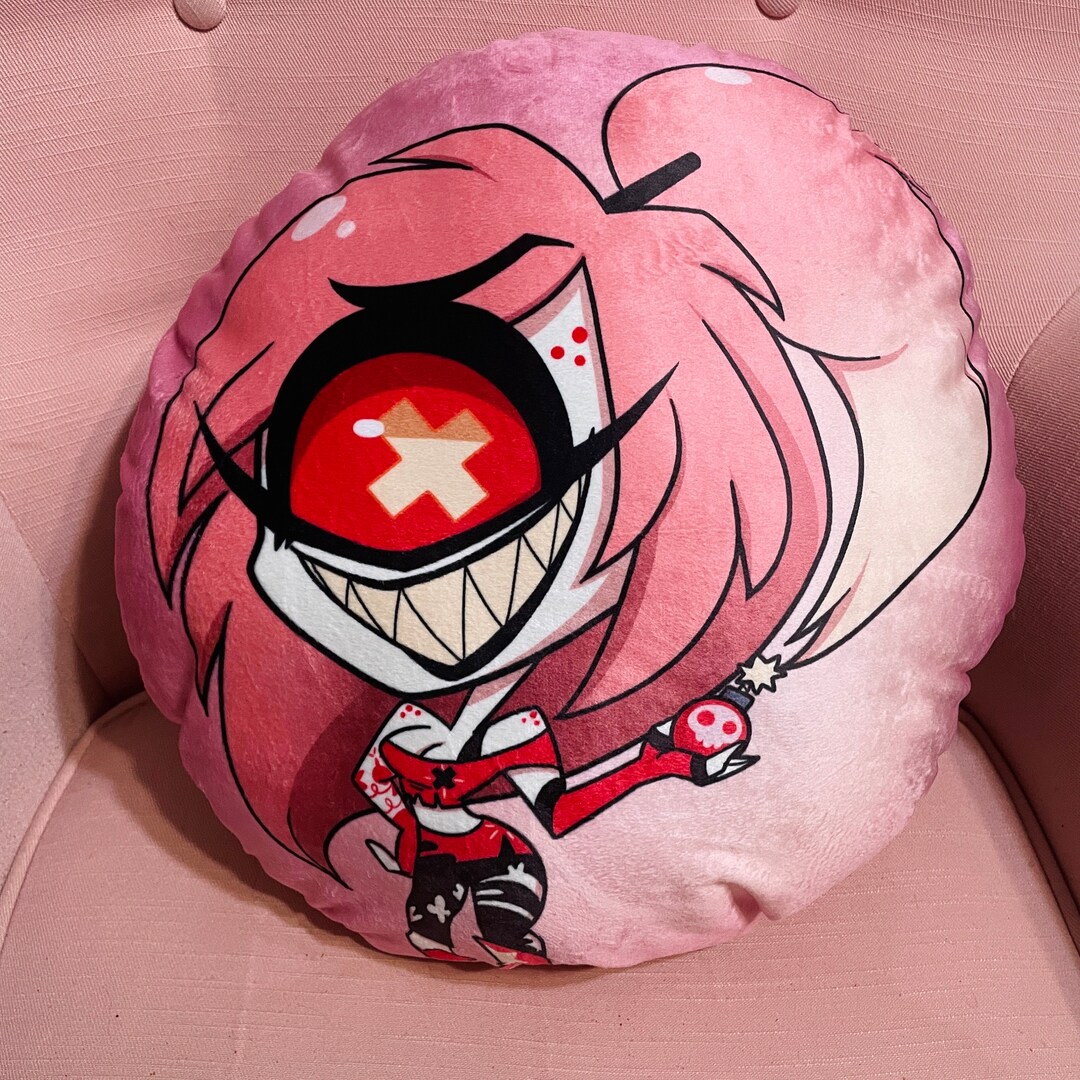 Cherri Bomb Plush Circle Pillow 2ft - Etsy