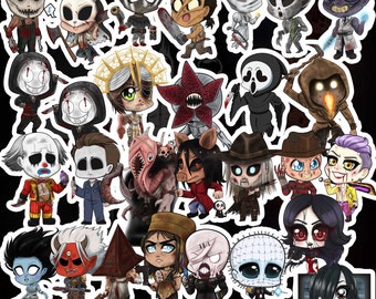 Dead by Daylight Cute Killer Stickers Unknown Deathslinger Oni - Etsy