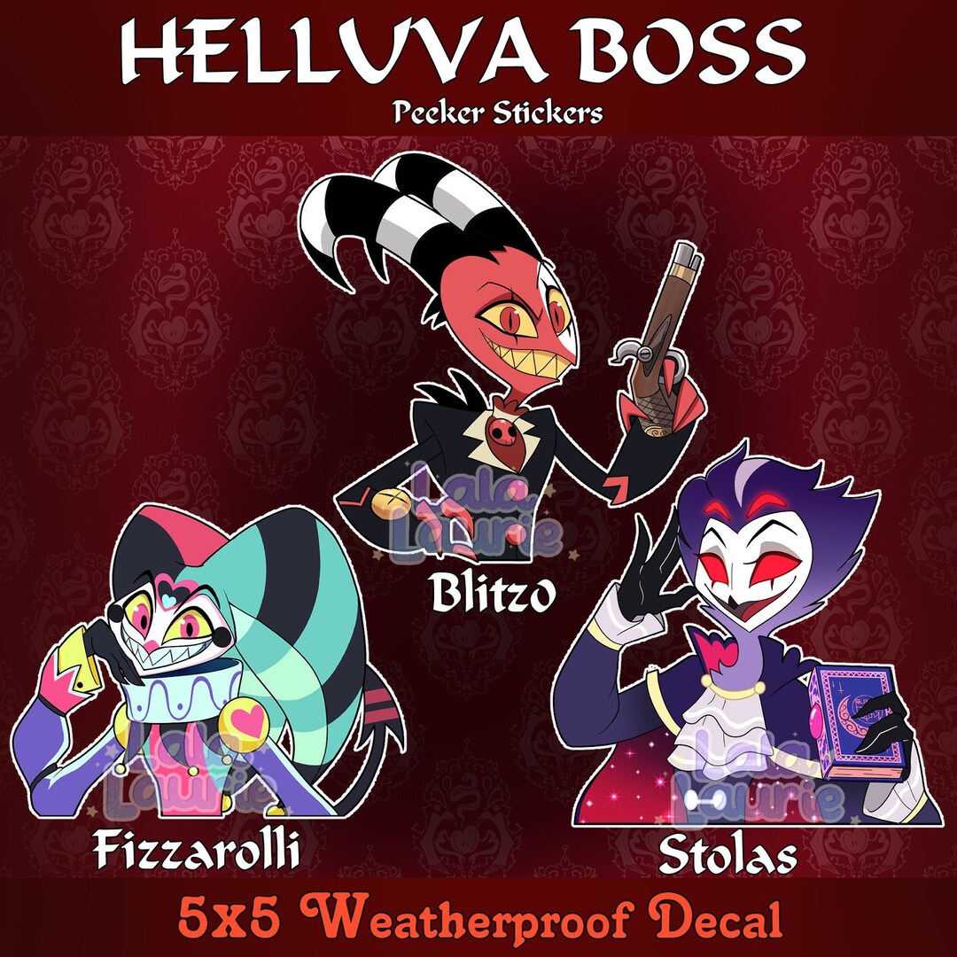Helluva Boss 5x5 Weatherproof Car Decals Full Selection - Etsy