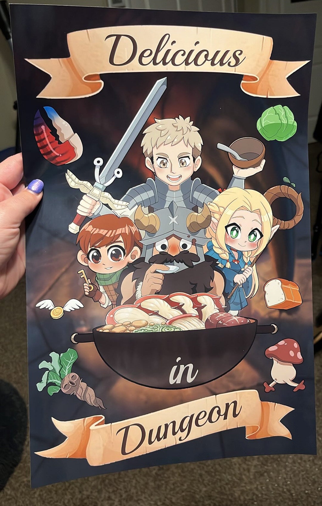 Tasty Dungeon 11 X 17 Print Glossy Photo Paper - Etsy