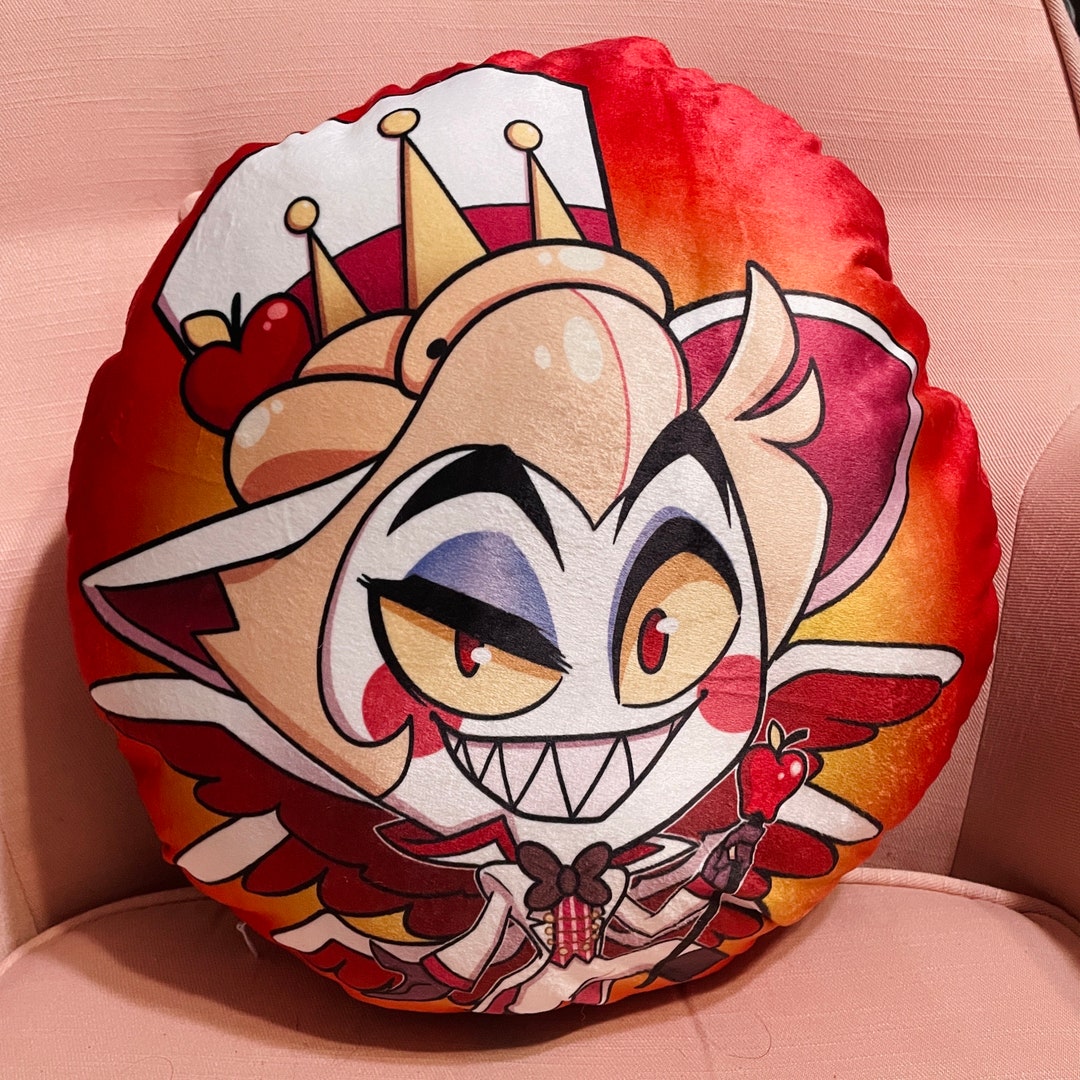 Lucifer Plush Circle Pillow 2ft - Etsy