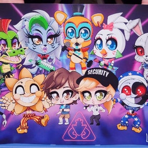 Five Nights at Freddy's Security Breach Print 11 X 17 - Etsy