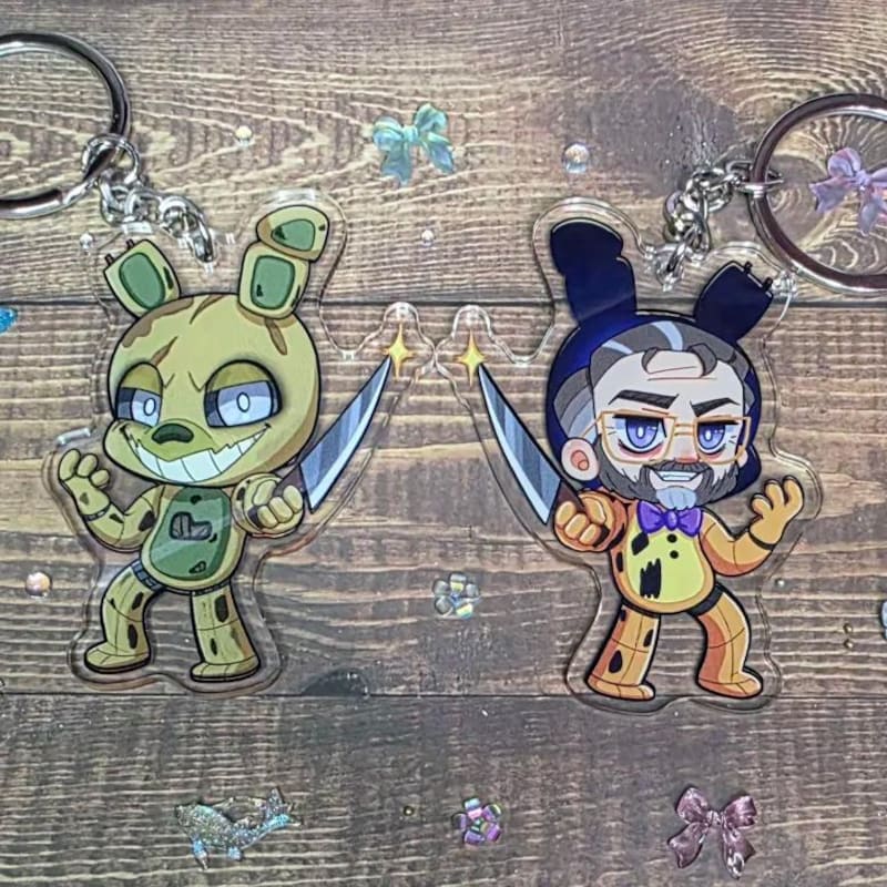 Five Nights at Freddys Keychain - Etsy