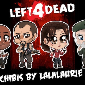 Left 4 Dead 1 & 2 Stickers - Etsy