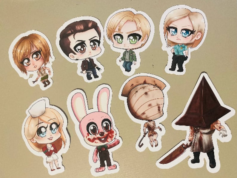 Silent Hill Sticker Set - Etsy