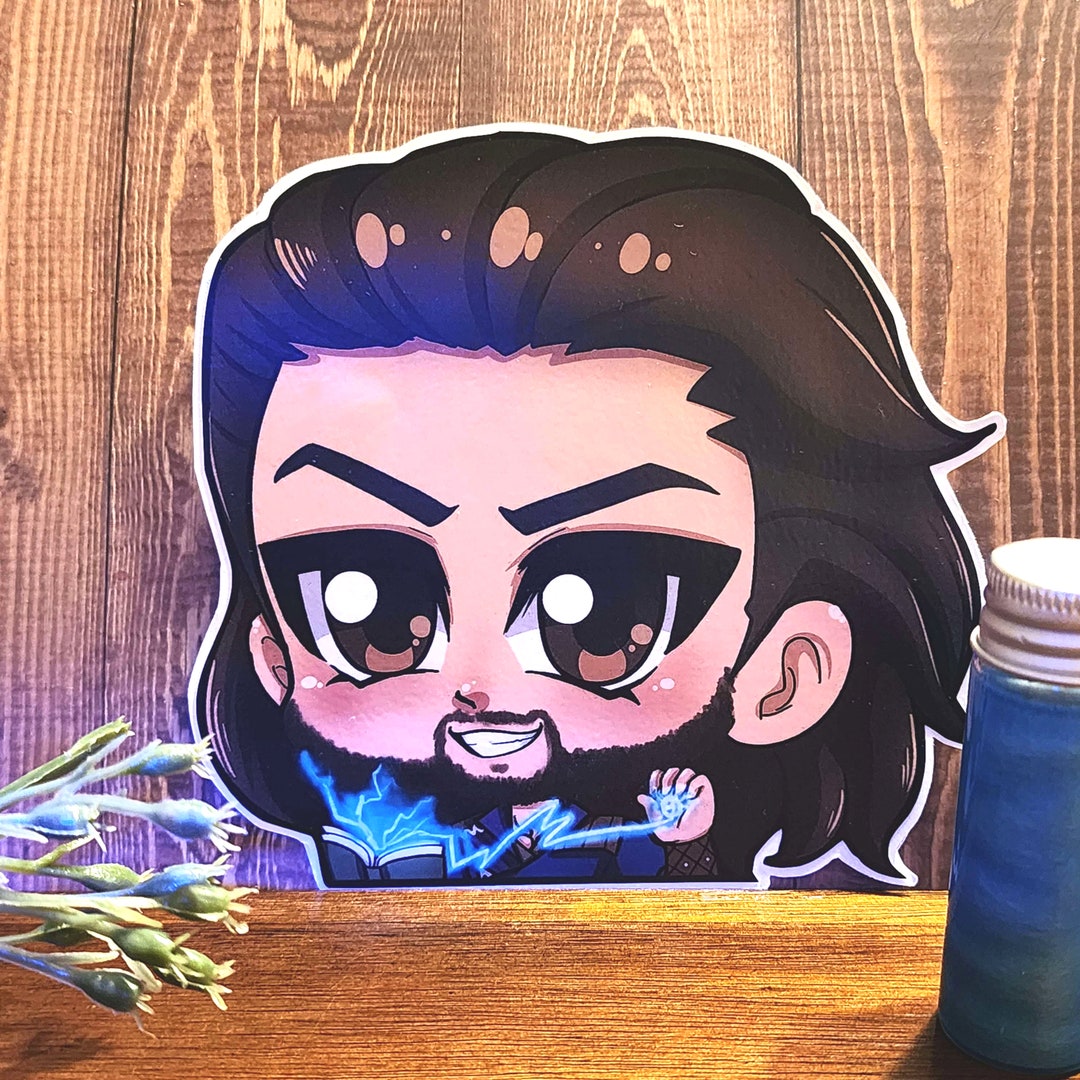 Gale UV Sticker Weatherproof Peeker Cute Baldurs Gate 3 Video Game - Etsy