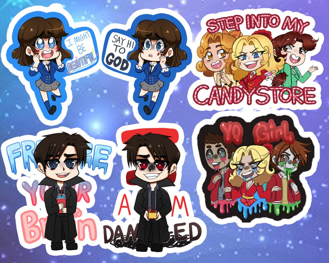 Heathers Sticker Set - Etsy