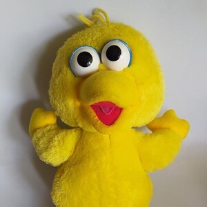 Vintage Tyco Sesame Street Big Yellow Bird Plush Toy 1995 27cm - Etsy