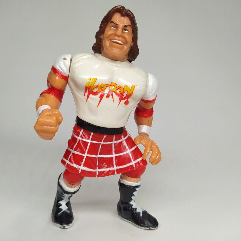 Vintage 1991 WWE WWF Rowdy Roddy Piper Titan Hasbro Action Figure Toy ...