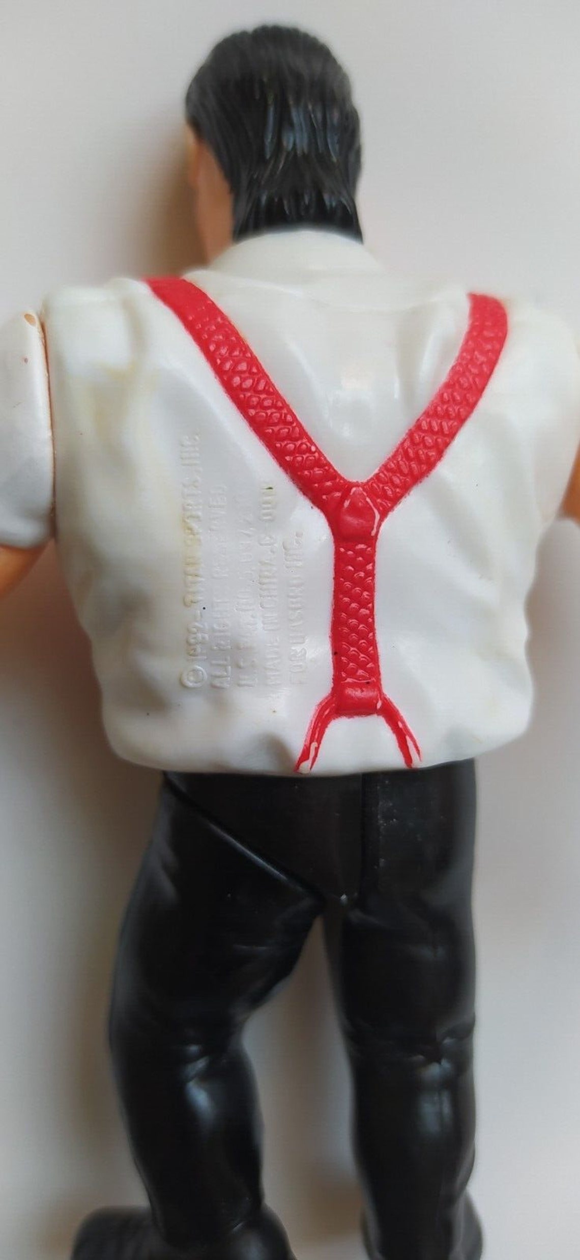 IRS 1992 Hasbro WWF Action Figure Irwin R Schyster WWE Mike Rotunda I.R ...