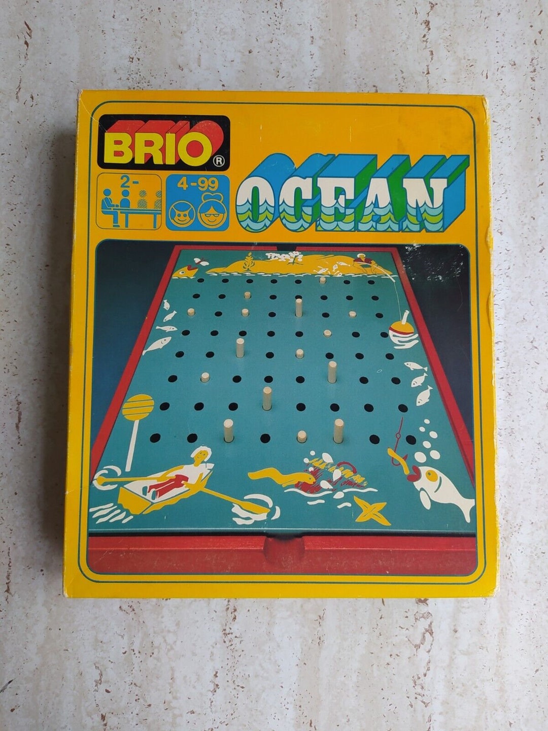 Brio Ocean Fishing Vintage Game by Brio Osby No.714031814 - Etsy