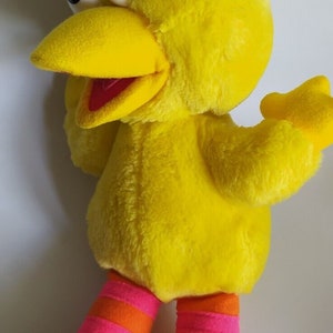 Vintage Tyco Sesame Street Big Yellow Bird Plush Toy 1995 27cm - Etsy