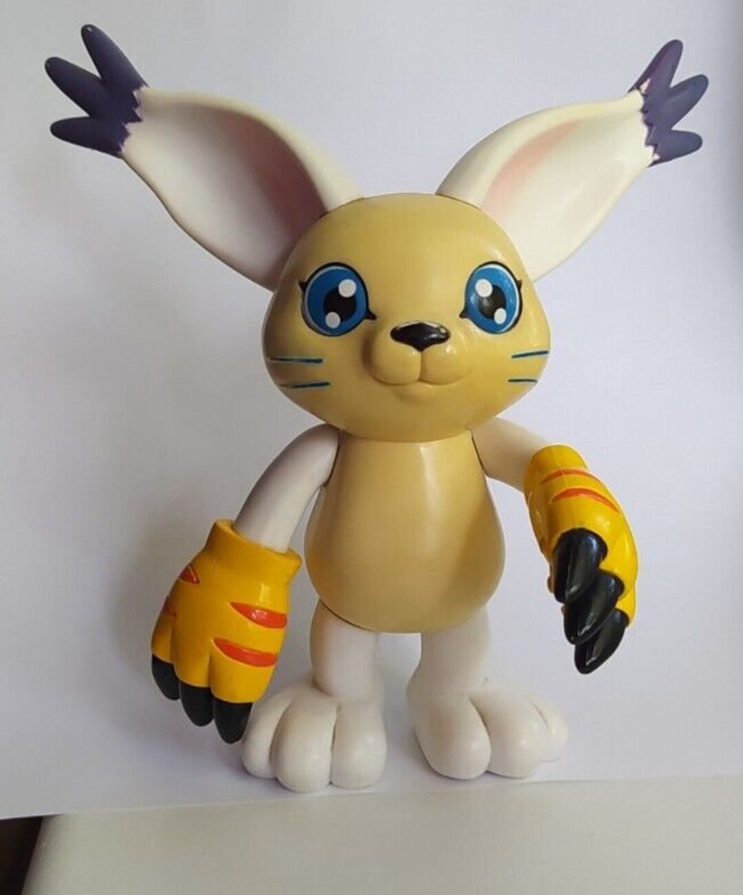 Digimon Talking Gatomon Tailmon Action Figure Bandai 2000 WORKS No Tail ...
