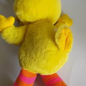 Vintage Tyco Sesame Street Big Yellow Bird Plush Toy 1995 27cm - Etsy