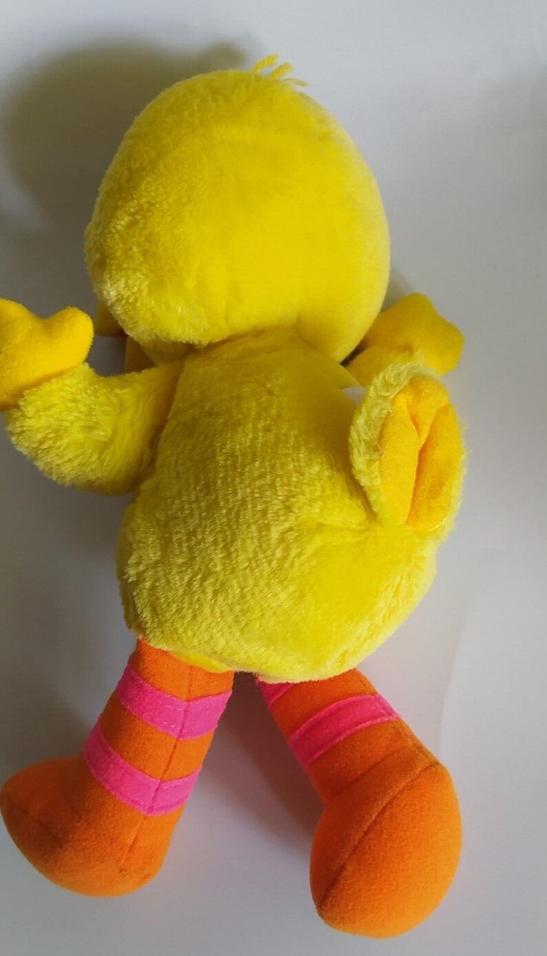 Vintage Tyco Sesame Street Big Yellow Bird Plush Toy 1995 27cm - Etsy