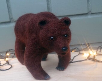 Needle Felted Forest | Etsy