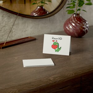 Emo Dinosaur Card - Etsy